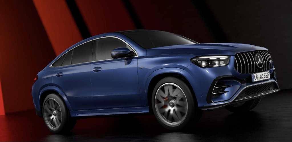 全系搭载48V混动系统 2024款奔驰GLE首发亮相