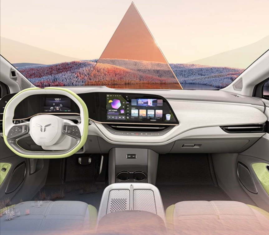 最高续航可达800公里，红旗E001内饰官图发布，有望11月上市