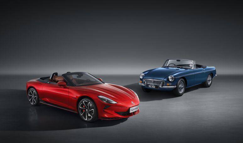 MG品牌登陆成都车展，纯电“双子星”MG Cyberster、MG4 EV来袭