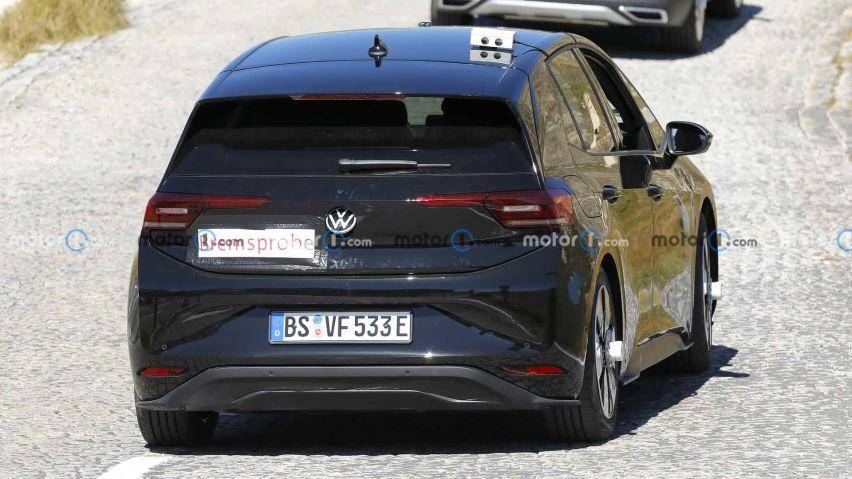 大众ID.3 GTX版谍照曝光，马力超300匹，妥妥小钢炮