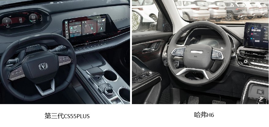 10万级紧凑型SUV甄选，长安第三代CS55PLUS PK 哈弗H6
