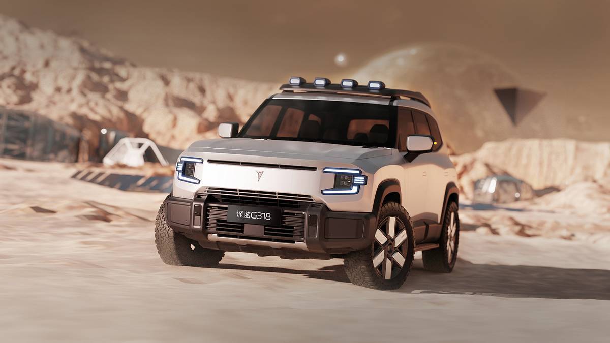 深蓝G318：一股来自未来和太空的新硬派风