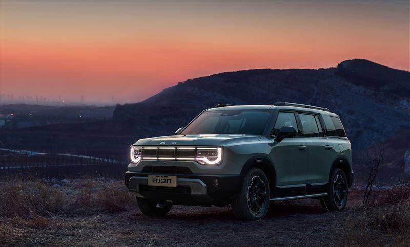 产品设计、定位显著变化，新一代BJ30官图发布