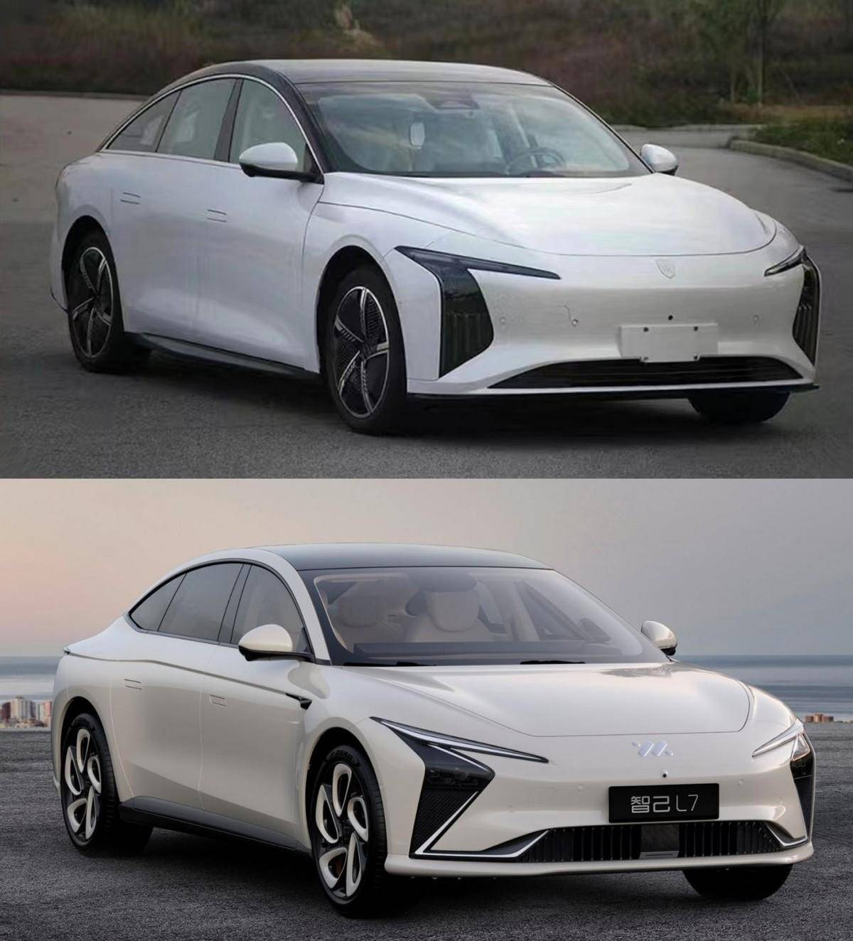 外观借鉴智己L7？东风风行星海S7曝光，纯电中型车市场再添新兵