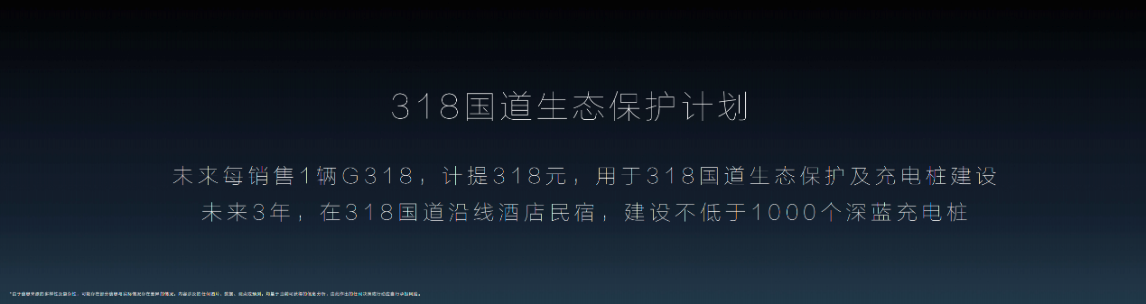 深蓝G318还未上市交付，318国道充电桩已抢先布局，深蓝跑出加速度