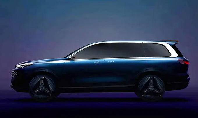 吉利银河L9预告：全尺寸SUV新贵，问界M9的强劲对手