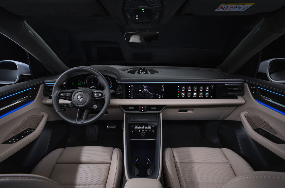 800V高压平台+PPE纯电平台 保时捷纯电动Macan国内正式首发