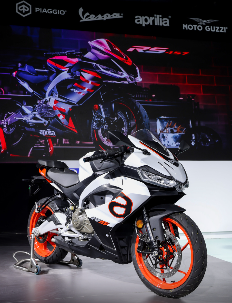 【北京摩展】49800元！APRILIA RS 457震撼登场！