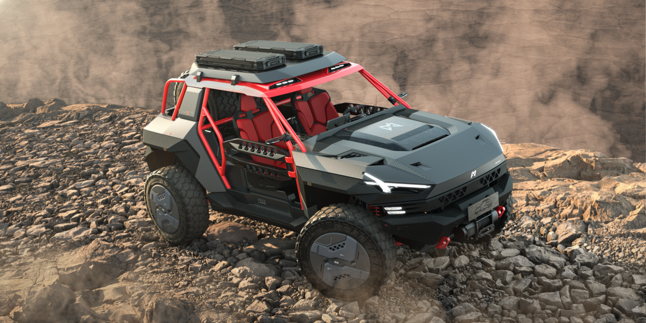 猛士M-HUNTER狩猎者来袭，东风猛士科技闪耀大湾区车展