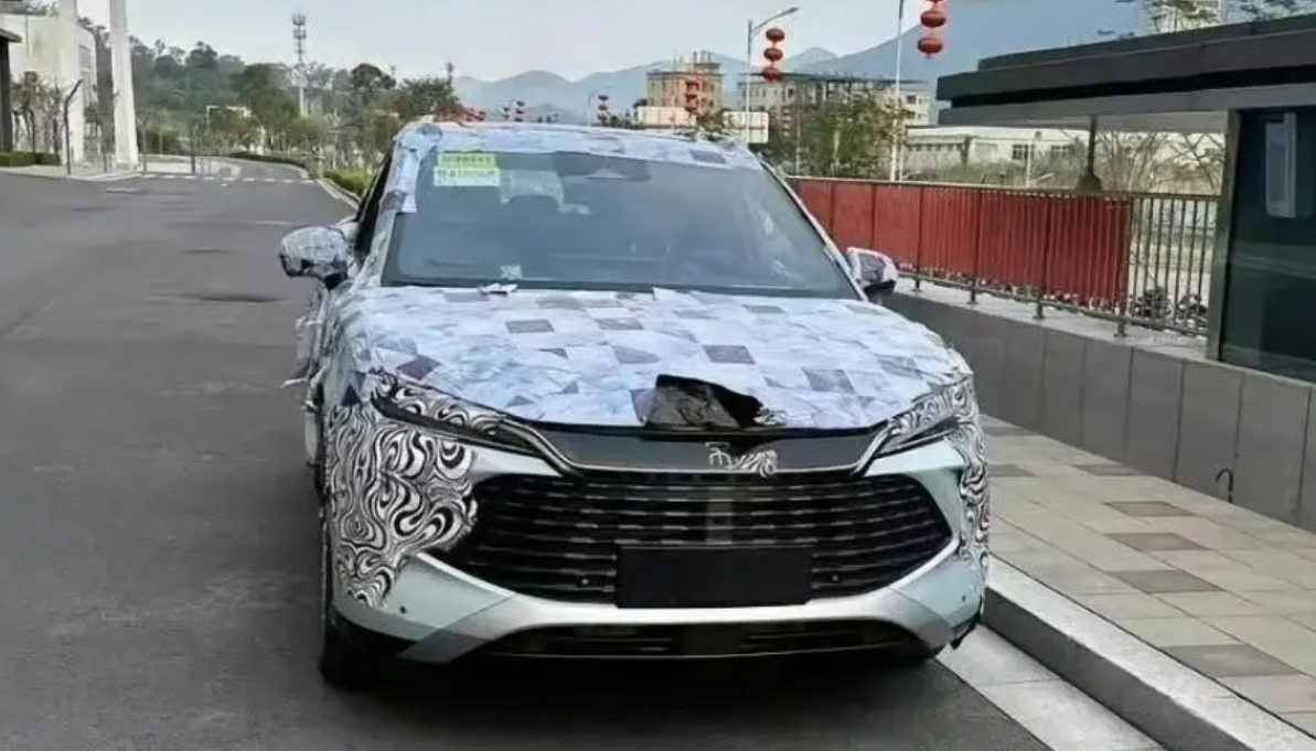 换代宋Plus？宋L DMi路试曝光，尺寸变大且使用第五代DM混动