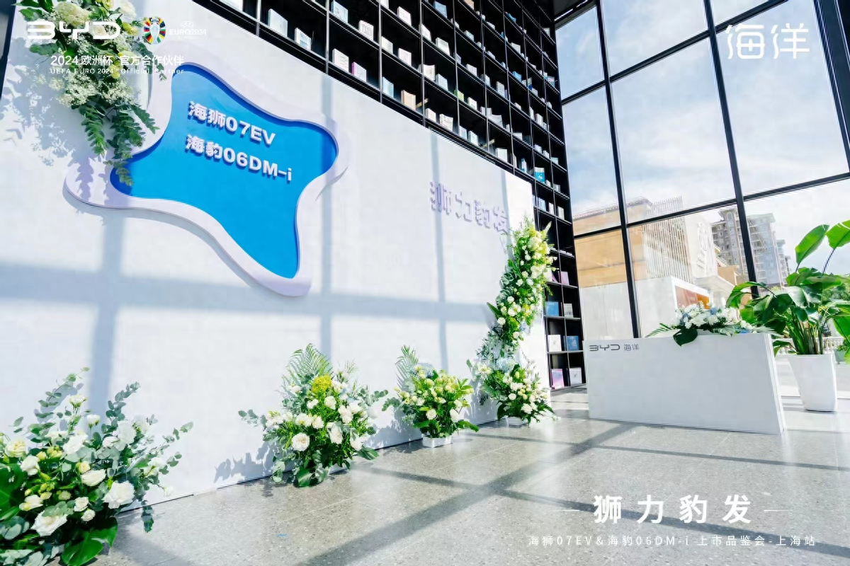 海洋网“双子星”海狮07EV&海豹06DM-i闪耀魔都