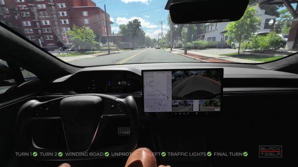 特斯拉FSD推出了新版本v12.4.2，几乎可以完全自动驾驶了！