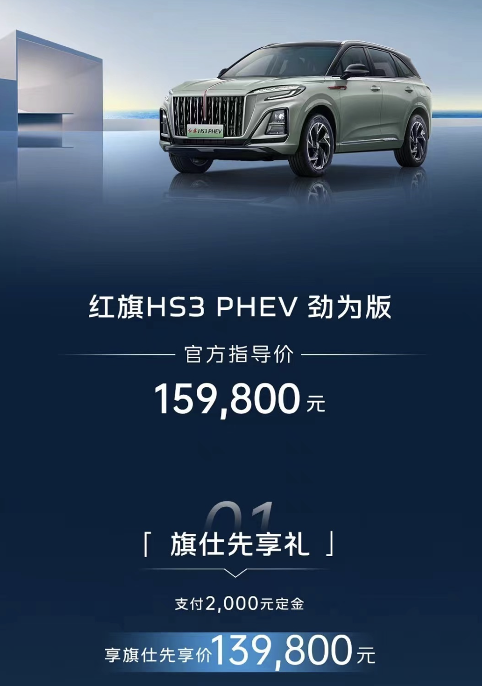 全面解析红旗HS3 PHEV&全新红旗H5，双车上市15.98万起售