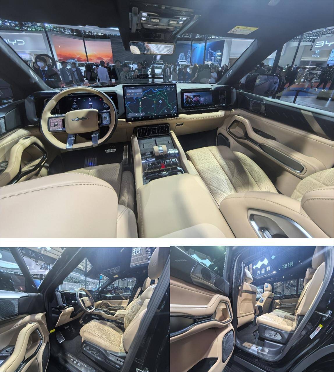 方程豹豹8 沈阳首秀 超级混动智能硬派SUV 首搭载华为智驾硬派车型