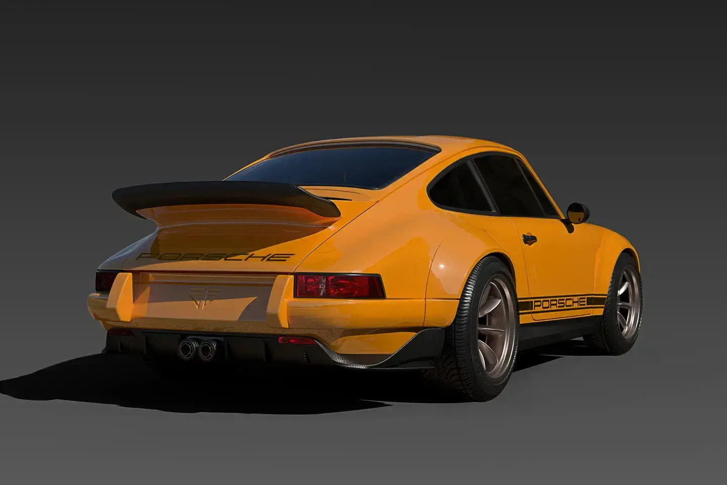 Theon R：基于964的保时捷911，拥有超过500马力的4.0升风冷水平对置六缸发动机，重新定义性能与工程