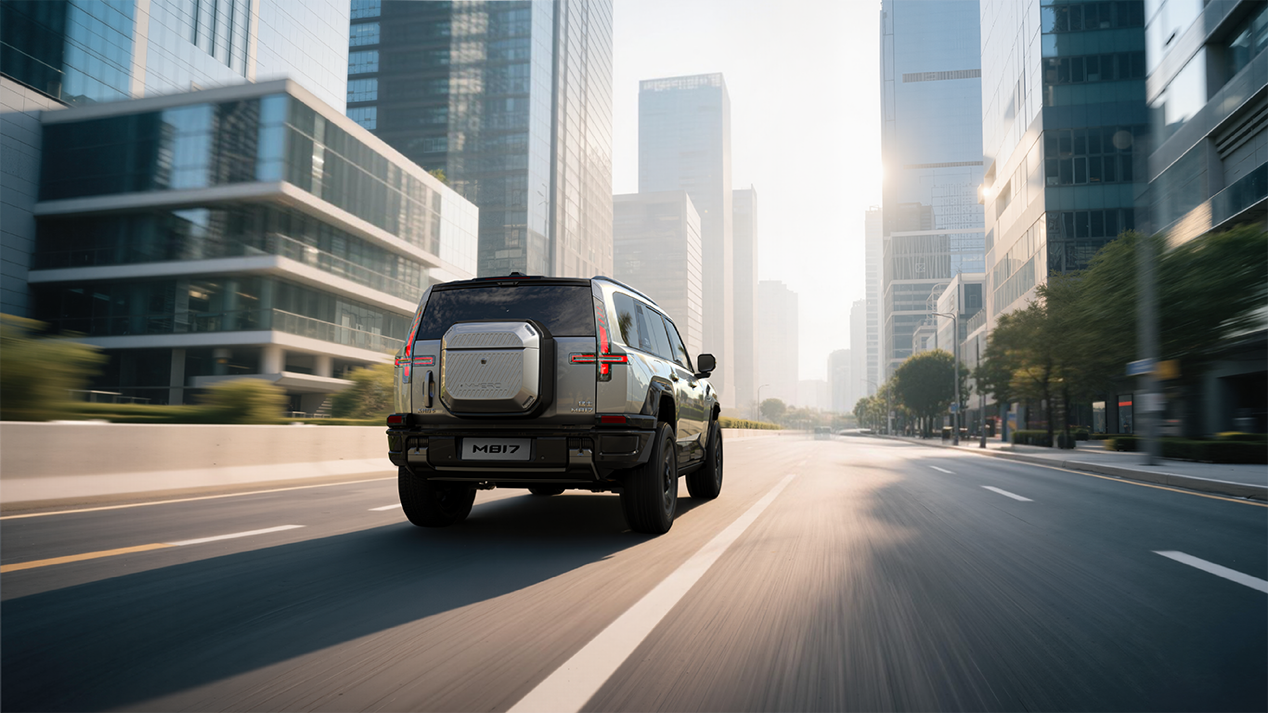 不止于 “越野硬汉”！东风猛士M817联手华为打造 “九边形战士”_选车网|公众的选车平台